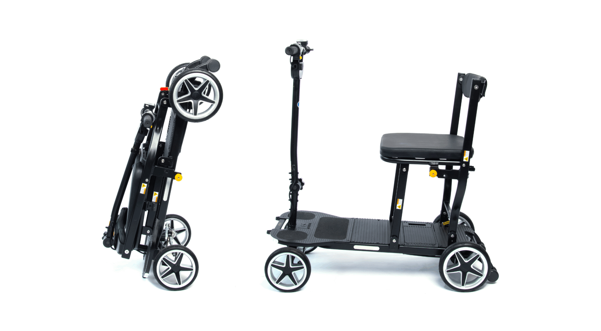 Ultra Lightweight 4 Wheel Bi-Fold Mobility Scooter - eFOLDi